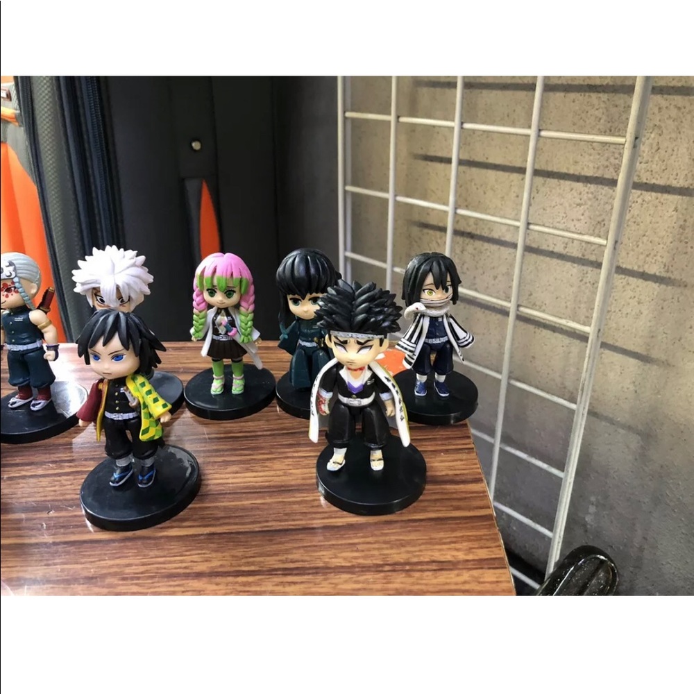 Demon Slayer Complete Figure Set Of 9pcs - Gem